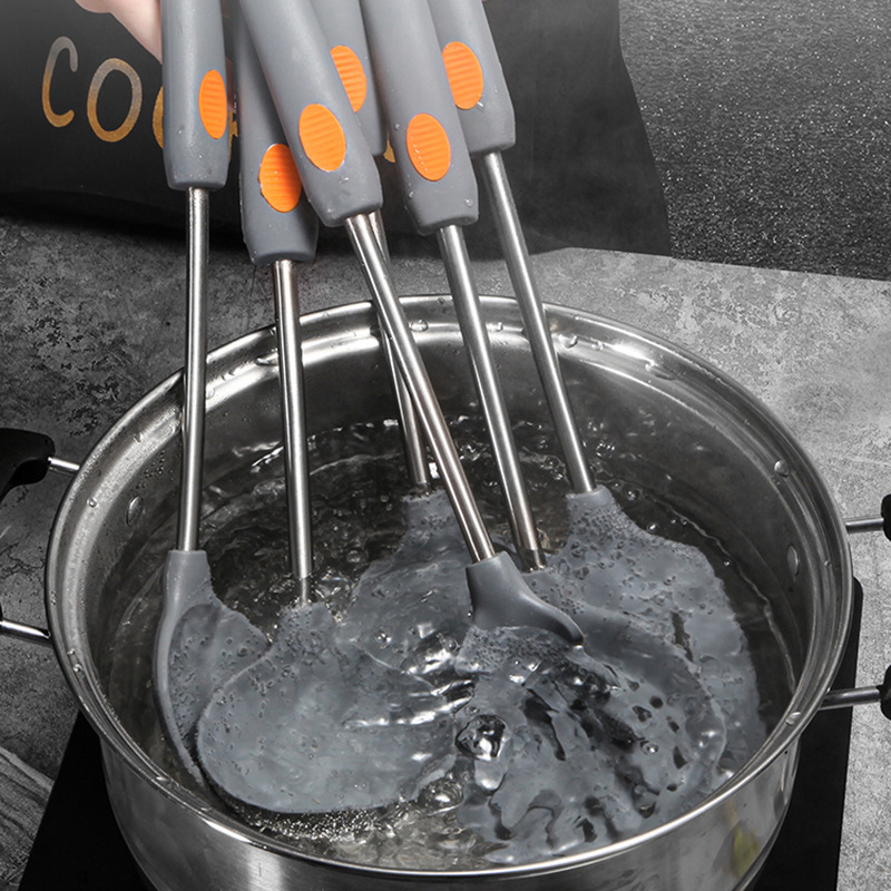 Premium Solid Silicone Pasta Fork Non Stick Noodle Spoon Server ,Heat ...