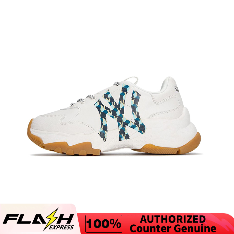 MLB Chunky Liner Classic Monogram รองเท้าผ้าใบ ไซส์ 36-42ยูนิเซ็กส์ ...