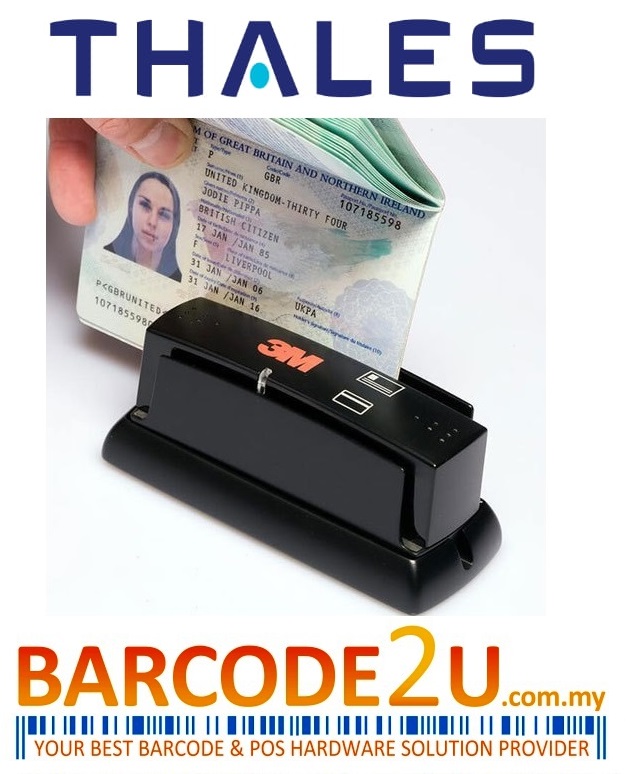 Thales Gemalto CR100 Document Passport Reader Scanner MRZ MRTDS USB ...