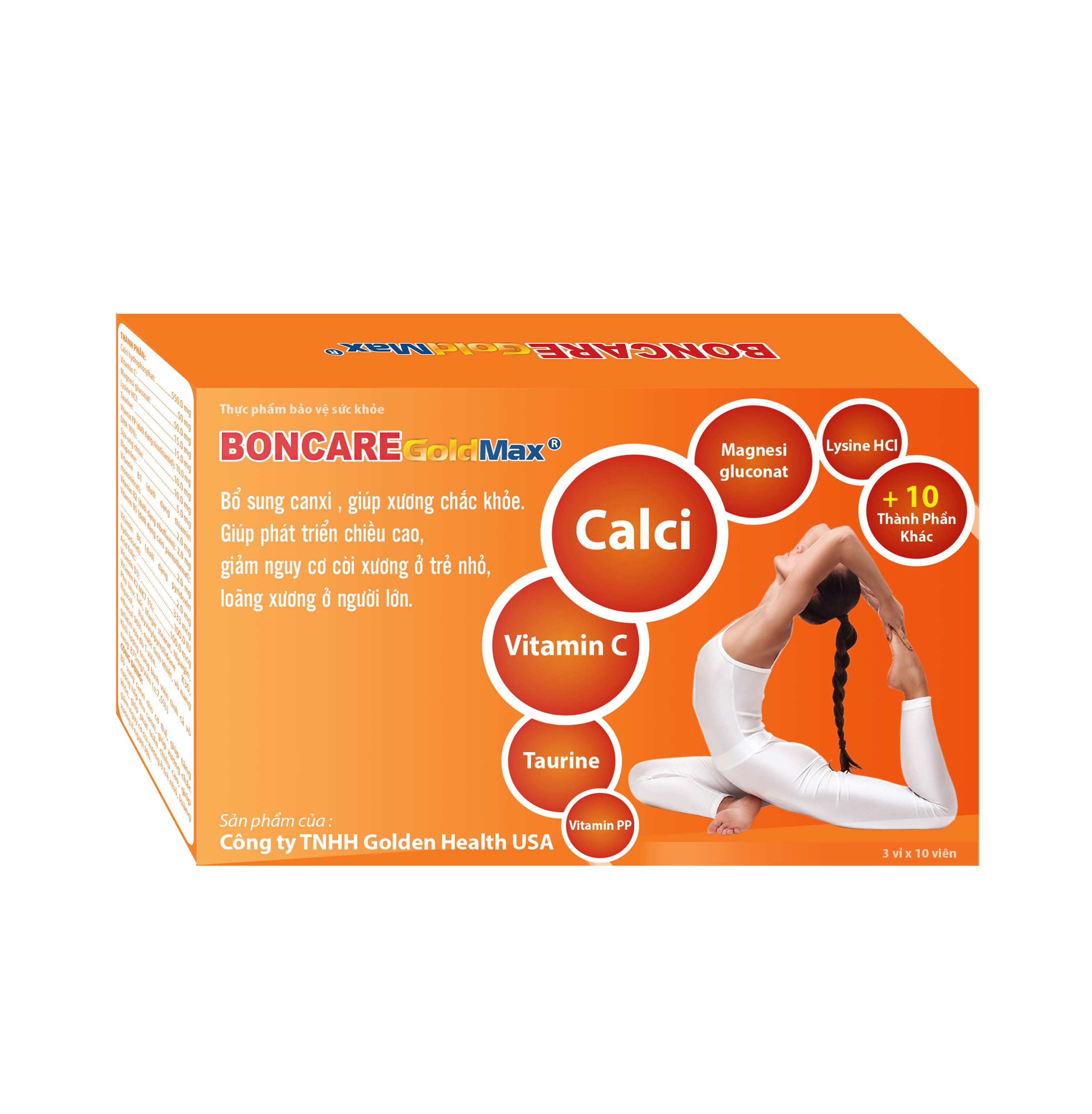 BONCARE GOLD MAX- CHẮC KHỎE XƯƠNG, PHÁT TRIỂN CHIỀU CAO. | Lazada.vn