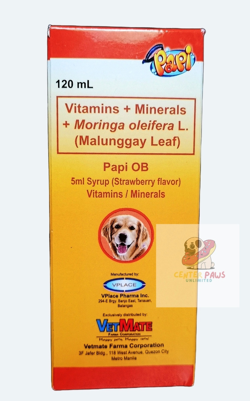 PAPI OB Syrup Vitamins + Minerals, 120ml | Lazada PH