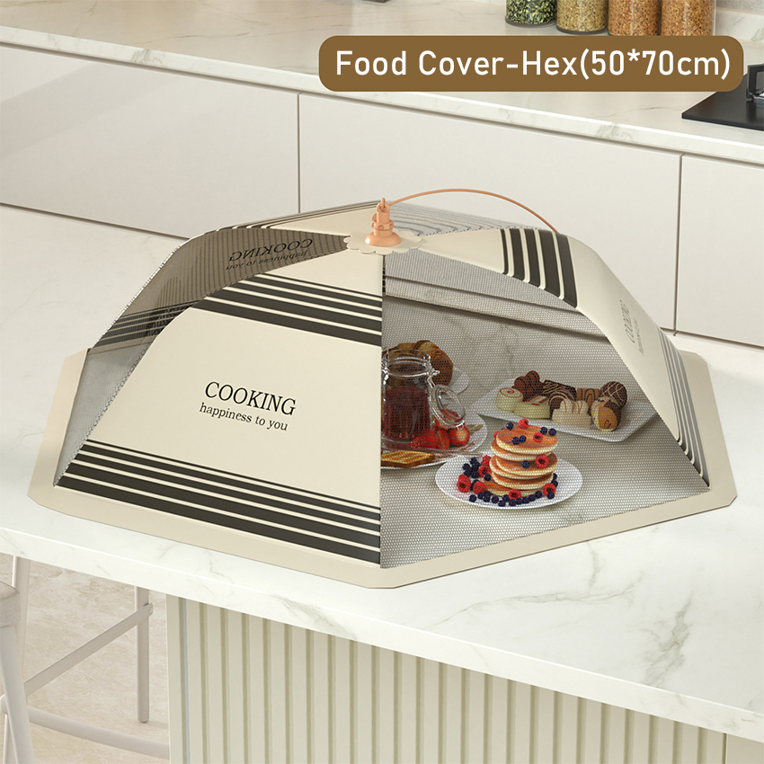 Foldable Food Cover / Tudung Saji Lipat Jumbo Persegi Panjang Dan Bulat ...