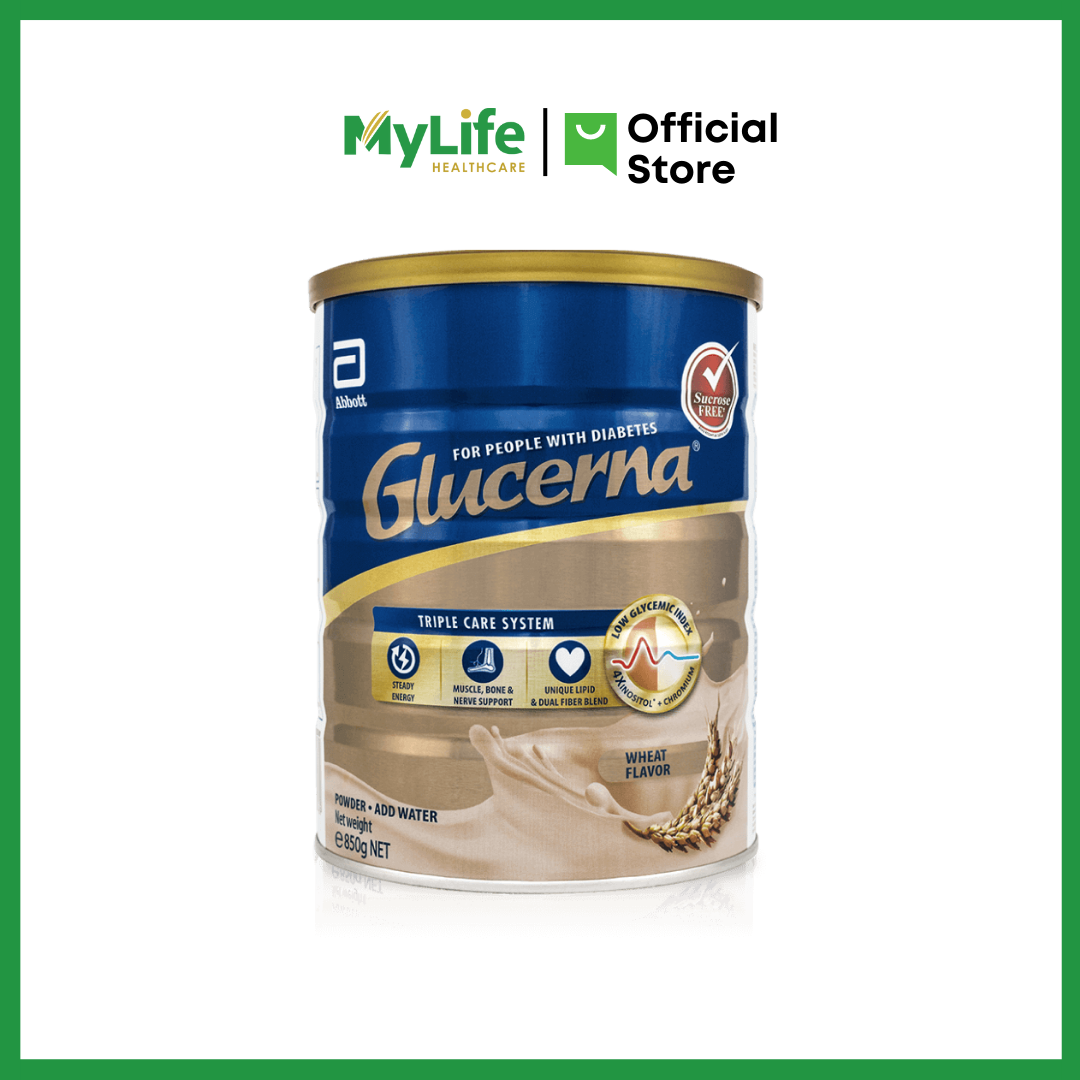 GLUCERNA TRIPLE CARE WHEAT 850G | Lazada