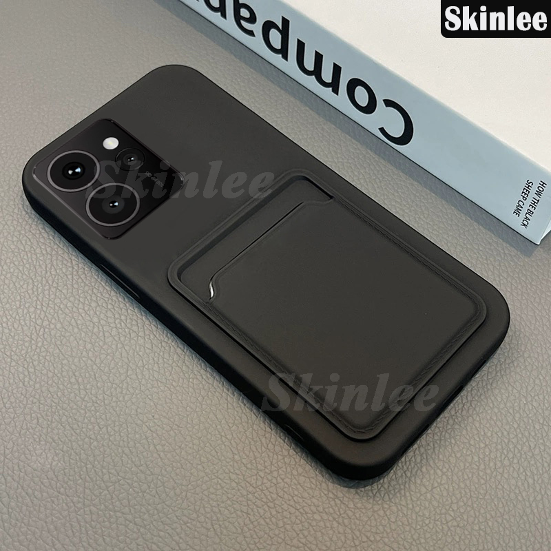 Phone case For HMD Skyline Back cover Card Slot Card Silica Gel Soft ...