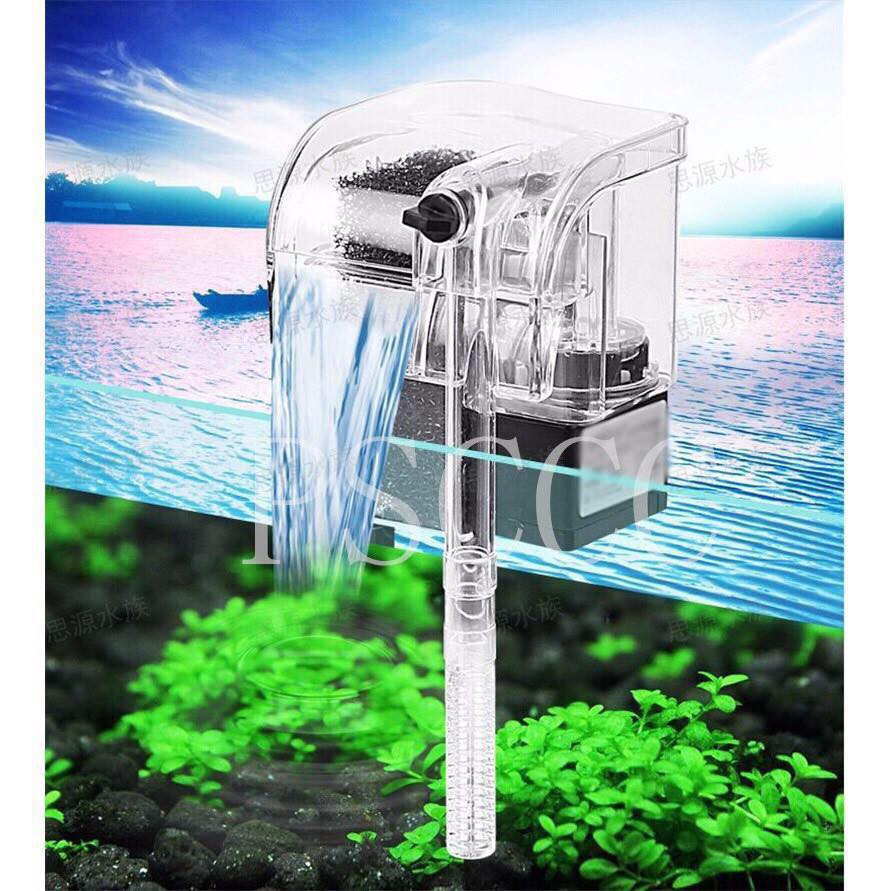External Hanging Waterfall Filter Aquarium Water Filter Suspension ...