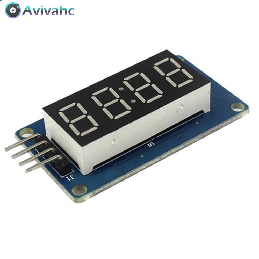 TM1637/TM1638/MAX7219 4/8 Digit Tube LED Segment Display Module for ...