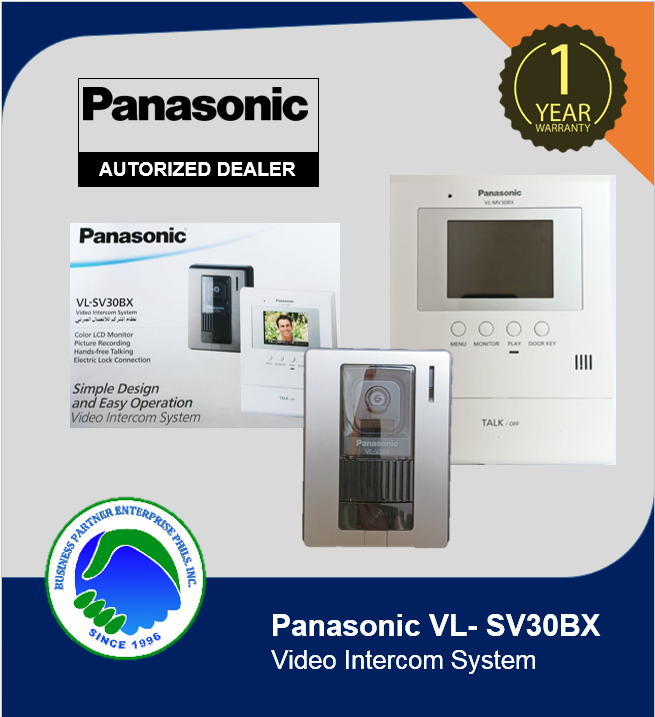 Panasonic Video Intercom VL-SV30BX | Lazada PH