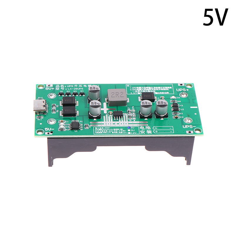 Type-C 15W 3A 18650 Lithium Battery Charger Module DC-DC Step Up ...