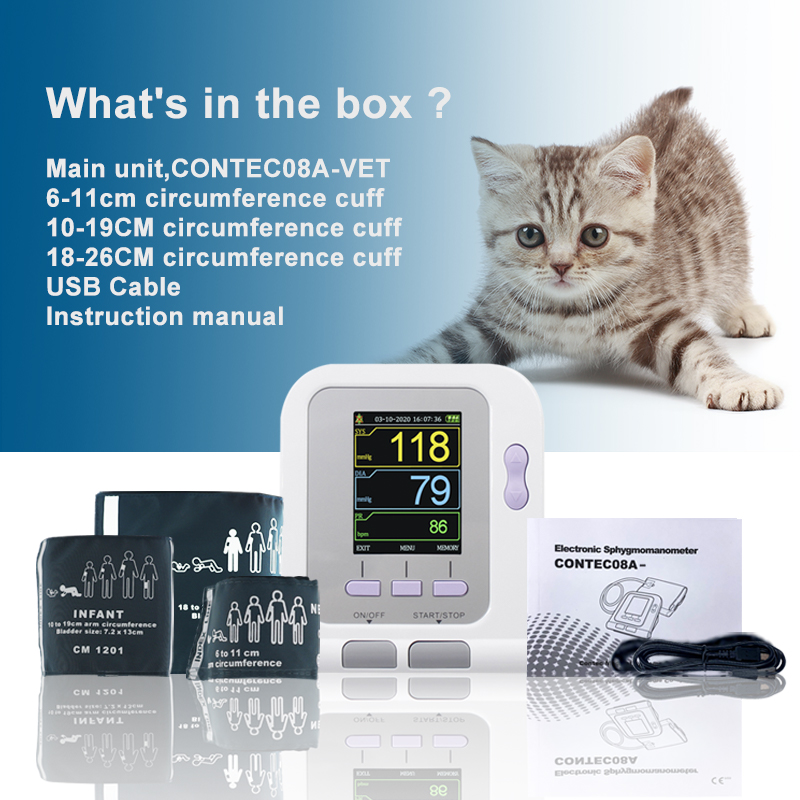 CONTEC08A-VET Veterinary SPO2 probe pulse oximeter for CONTEC08A-VET ...