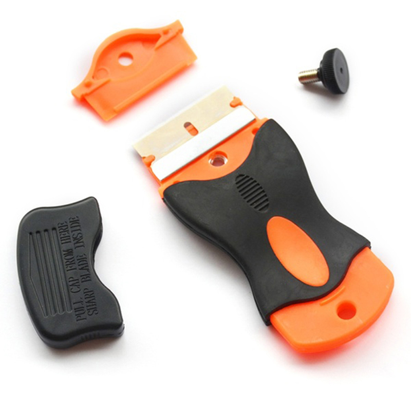 Plastic Car Sticker Remover Edge Blade Razor Scraper Set Window Spatula ...