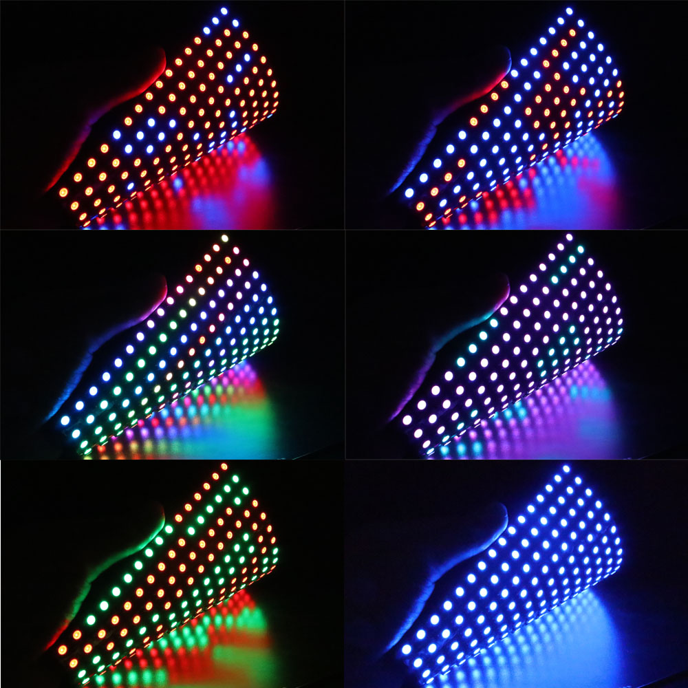 Ws2812b Rgb Matrix Led Panel Ws2812 Digital Flexible Individually ...