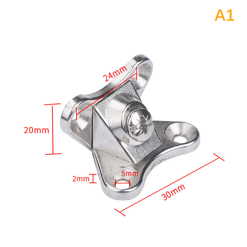 Aluminum Alloy Corner Brackets Screws Butterfly L-shaped Support ...