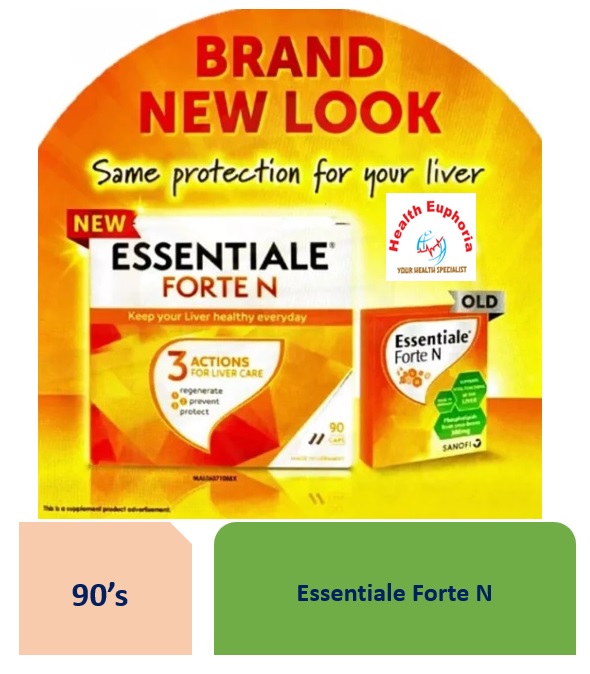 Essentiale Forte N Capsule 90's [New Packaging] | Lazada Singapore