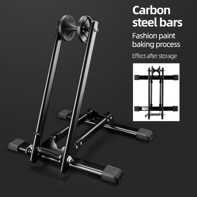 ROCKBROS Bicycle Stand Racks Storage Indoor Floor Bike Parking Stand ...