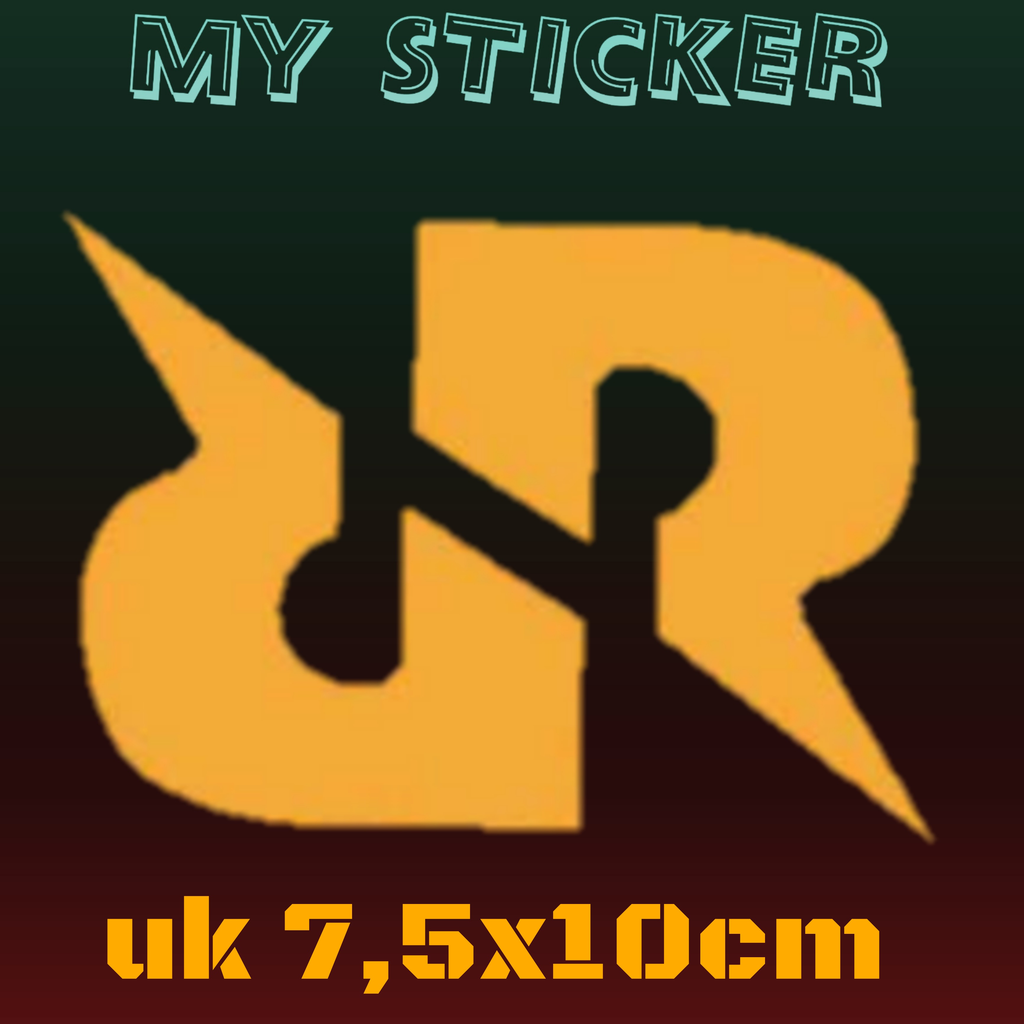 CUTTING STIKER LOGO RRQ , sticker variasi laptop motor mobil universal ...