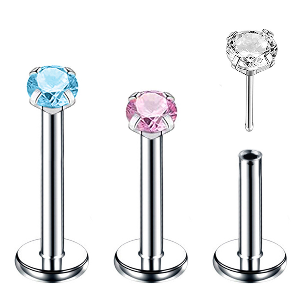 【Limited steel rod wireless needle rod ear bone nail nose nail pin lip ...