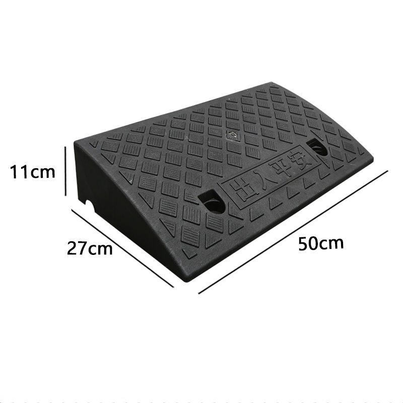 Portable Car Curb Ramp Lightweight Threshold Ramp Heavy Duty Plastic ...