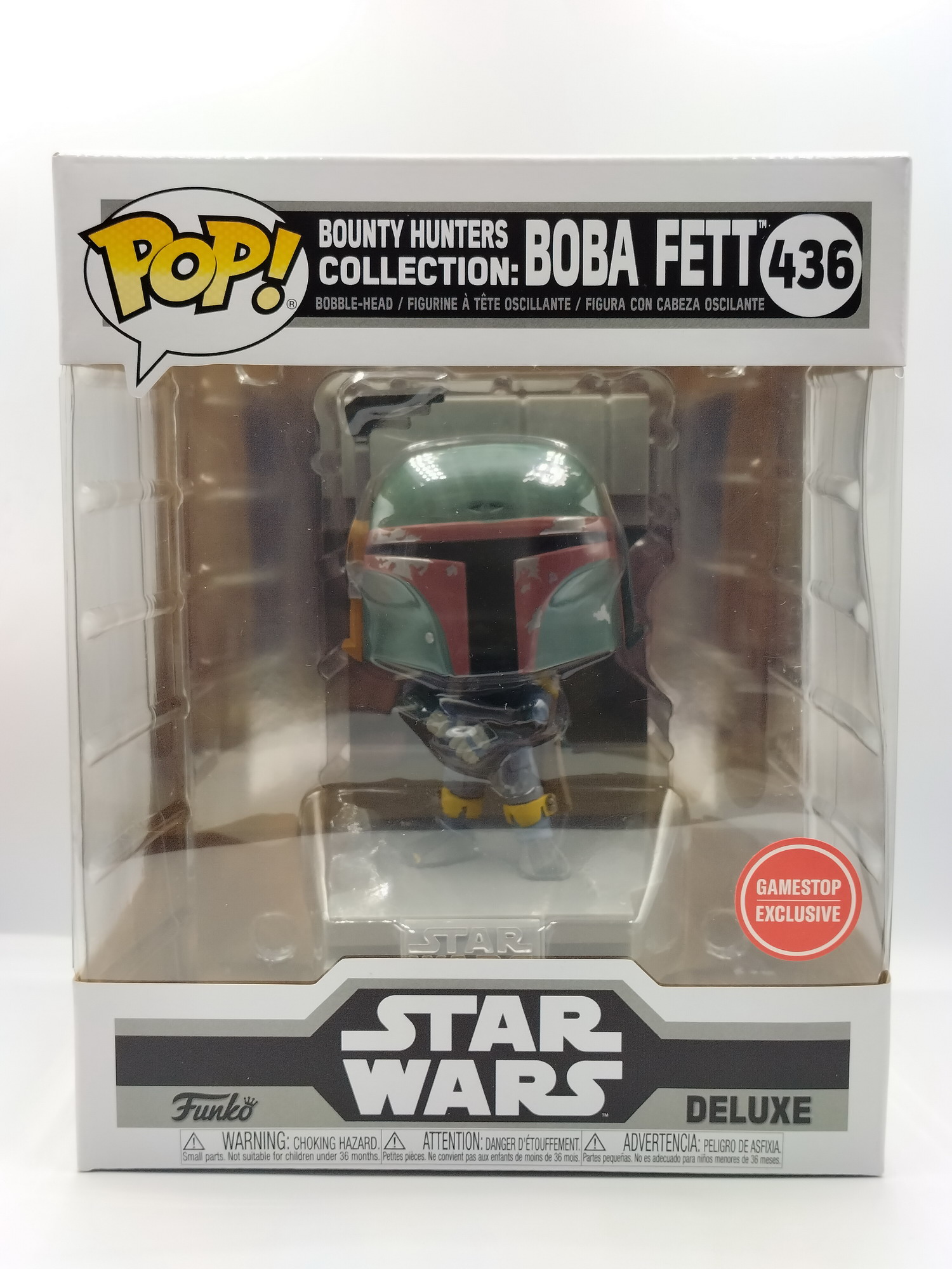 Funko Pop Star Wars - Bounty Hunter Collection Boba Fett [6 นิ้ว] #436 ...