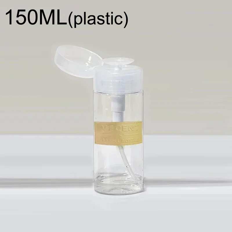 Ranggense Profesional Nail Polish Refillable Press Pump Empty Bottles ...