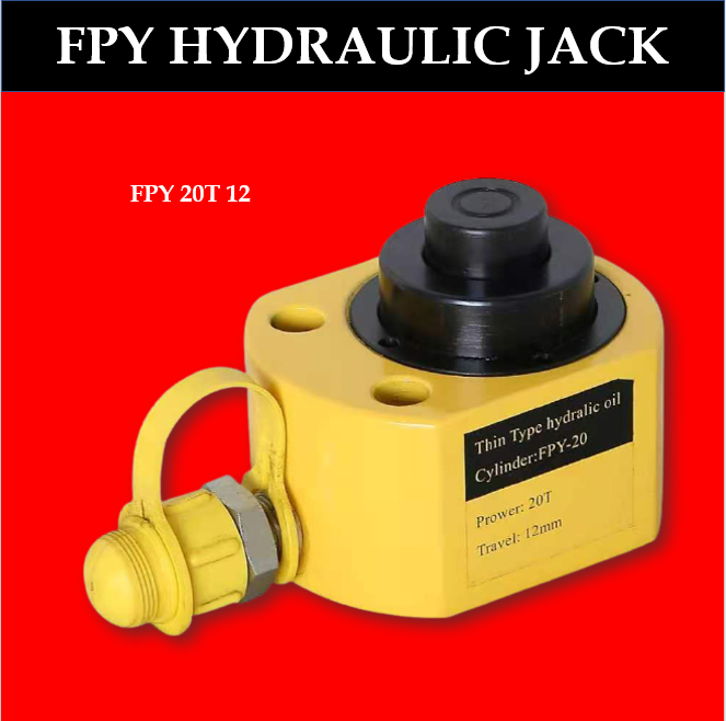TOYU 10T-50T FPY Super Thin Type Hydraulic Cylinder Jack Mini ...