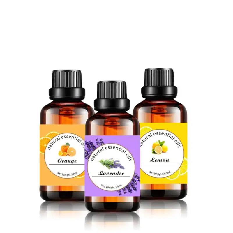Pure Natural Plant Essential Organic Skin Oils Set Lemongrass Mint ...