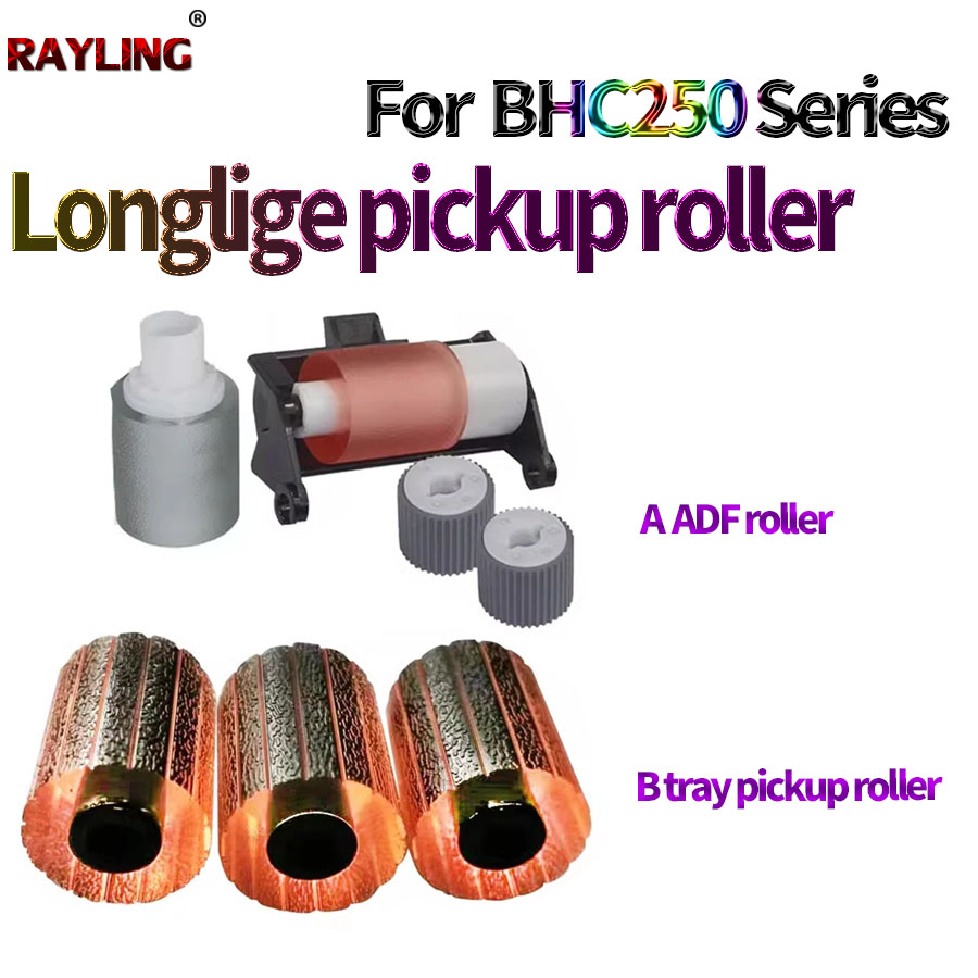 ADF doucument Feeder Separation Paper Tray Pickup Roller For Konica Minolta Bizhub 200 250 282 ...