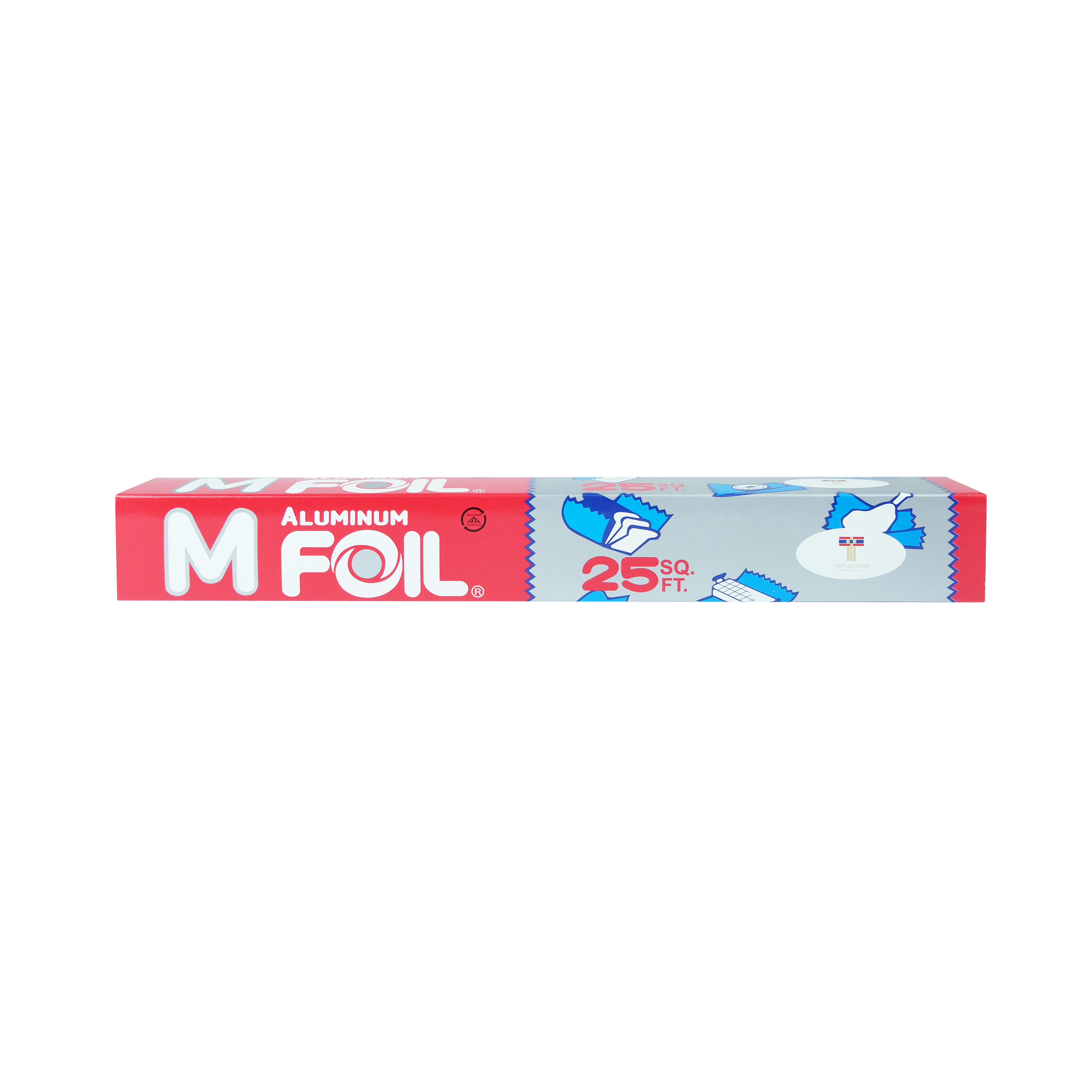 ฟอยล์ห่ออาหาร M Foil หน้ากว้าง 30 ซม. ความยาว 7.5 เมตร - Delipack ...