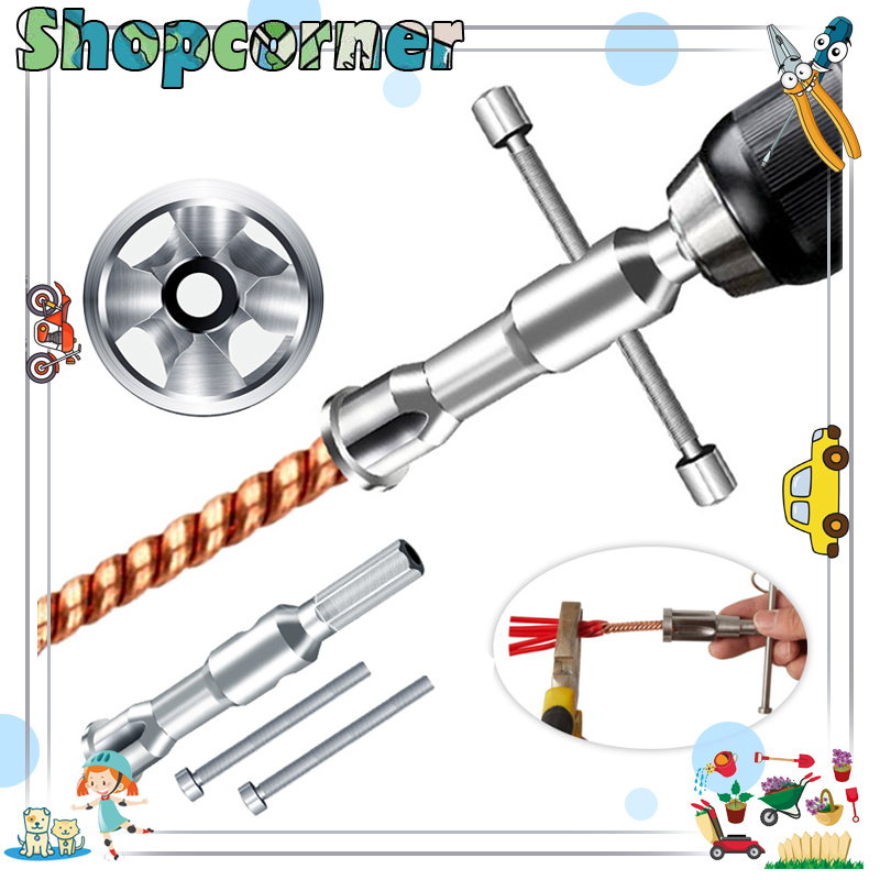 Alat Memutar Kawat/Stripping And Twist Wire Cable/Wire Twisting Tool ...