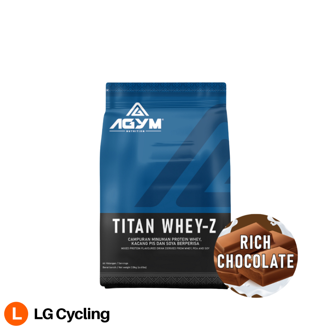 Titan Whey Agym Nutrition 2kg Halal Whey Protein Powder Fitness Gym ...