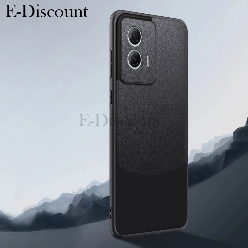 New Phone Case Motorola G45 Case 360 Degrees Protection Leather Soft ...