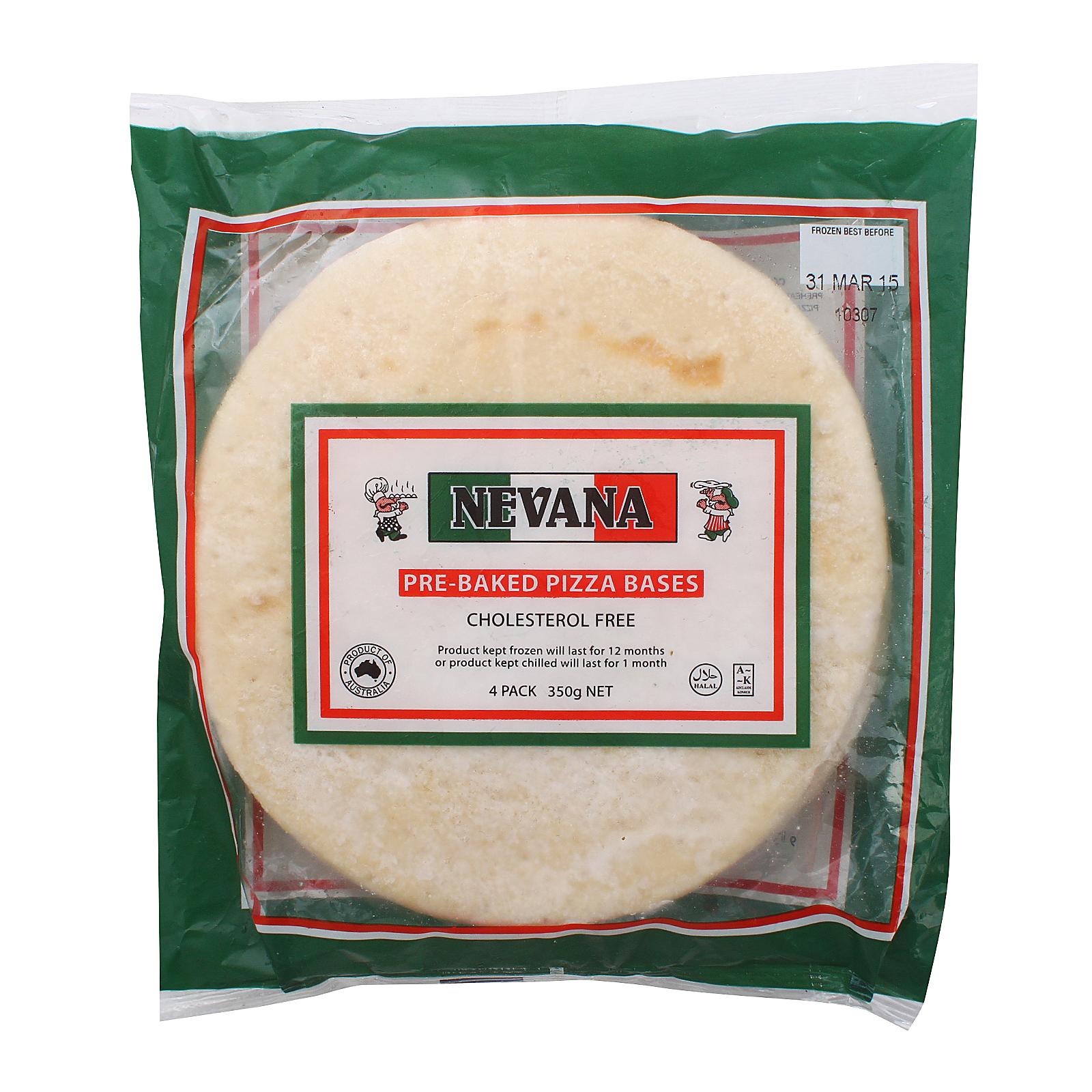 Nevana Pizza Base 7- 4Pcs - Frozen | Lazada Singapore