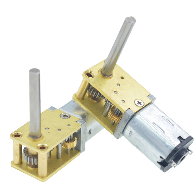 N20 Full Metal Gear Box Motor Singal / Dual Shaft / Long Shaft ...
