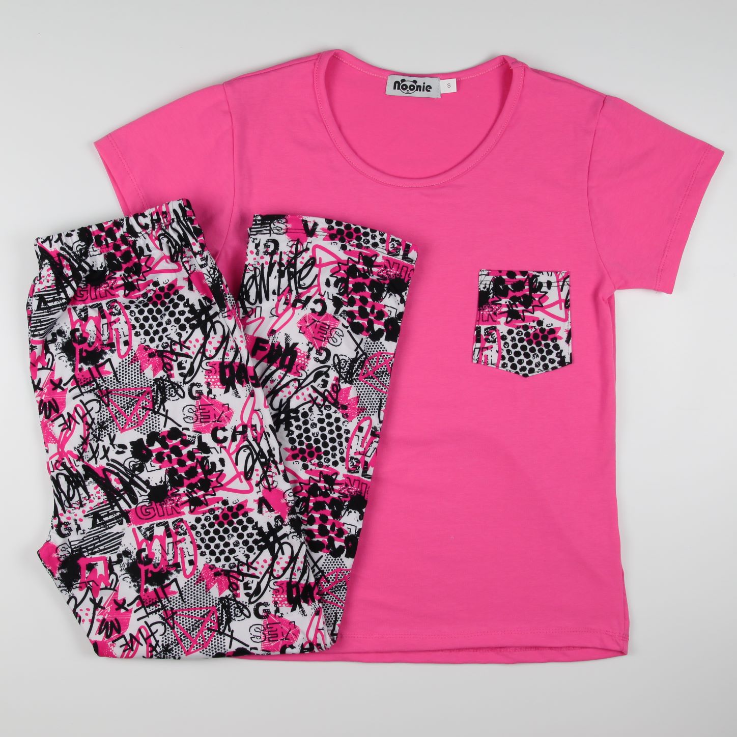 Noonie Ladies - Women Terno - T-shirt and Pajama - Teens (XS) to Plus ...