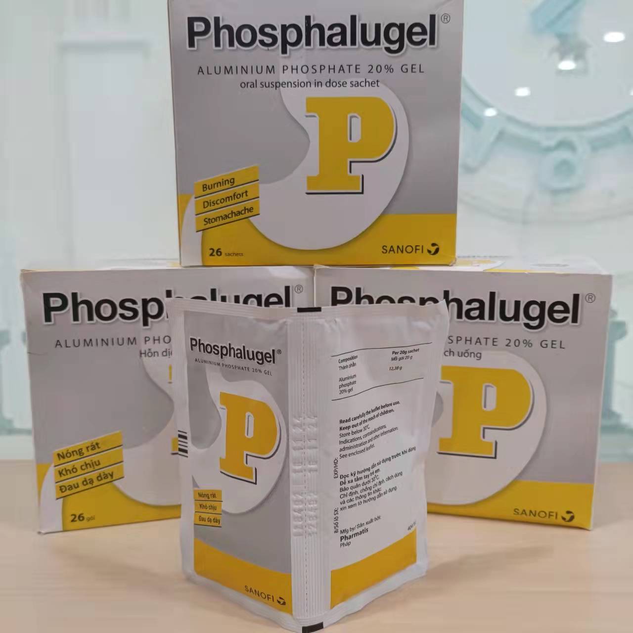 Phosphalugel Anti-Acid Suspension Drinkable Solution 20g per | Lazada
