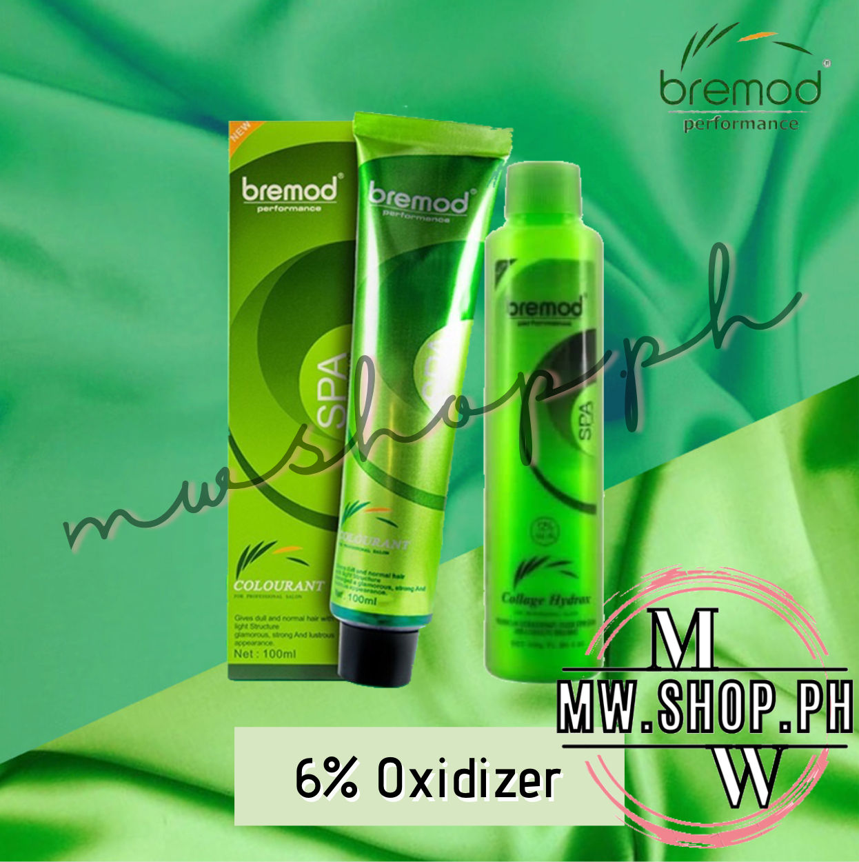 BREMOD Hair Color 100ml SET with Oxidizer (0.00 DUST) | Lazada PH