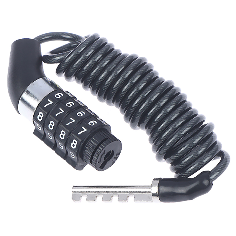 Bike Accessories Security Password 4 Digit Anti-Theft Combination ...