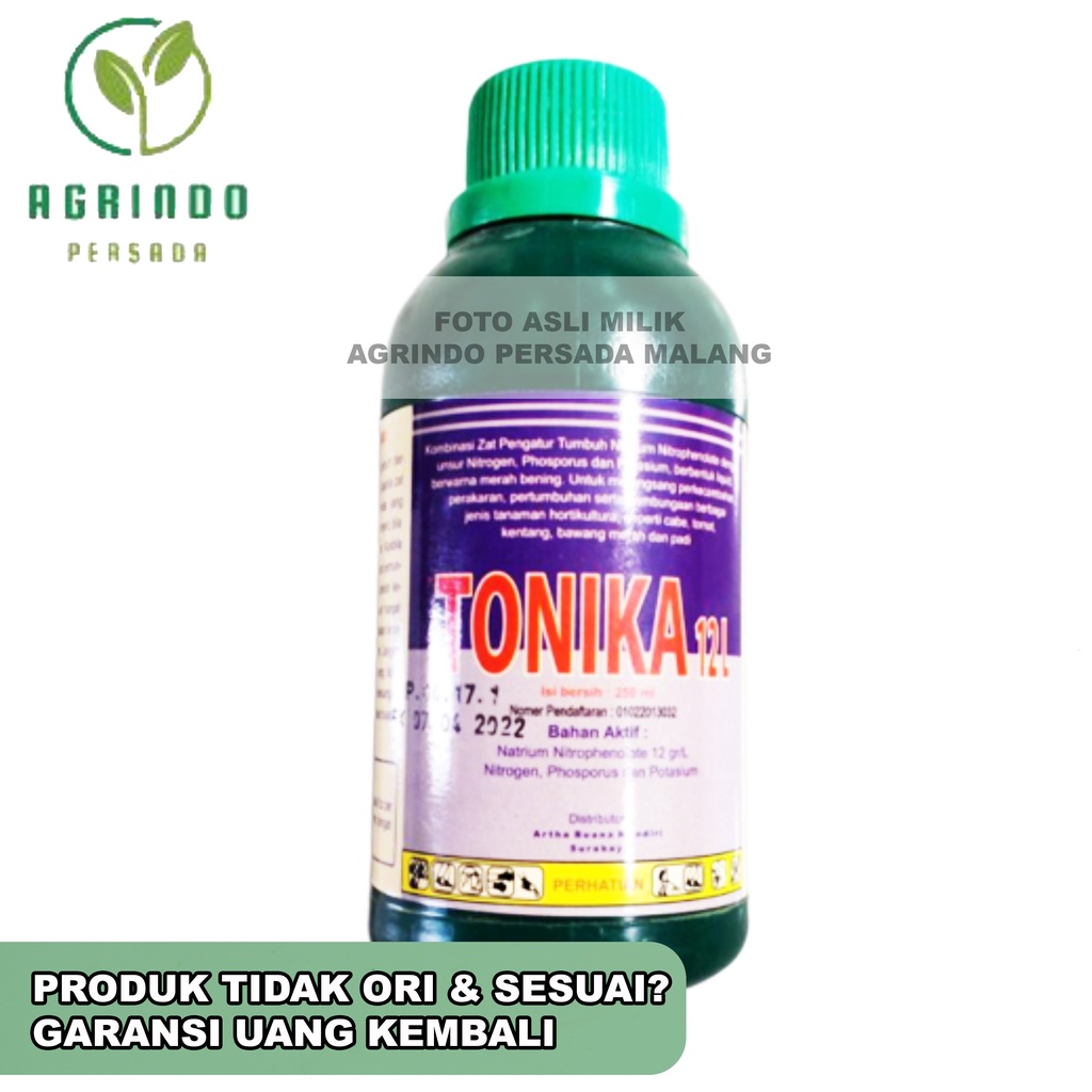 Zat Pengatur Tumbuh TONIKA 12L 250 ml | ZPT Tonika 250ml | ZPT dengan ...
