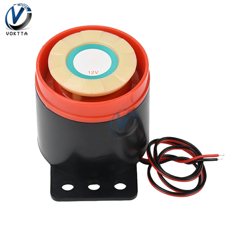 12V 24V 220V Mini Wired Siren Horn High Decibel Active Buzzer Alarm ...