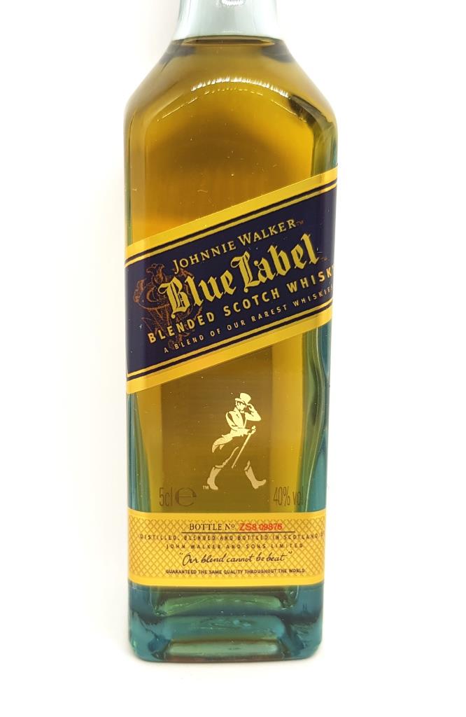Johnnie Walker Blue Label Whisky 50ml 5cl Miniature | Lazada Singapore