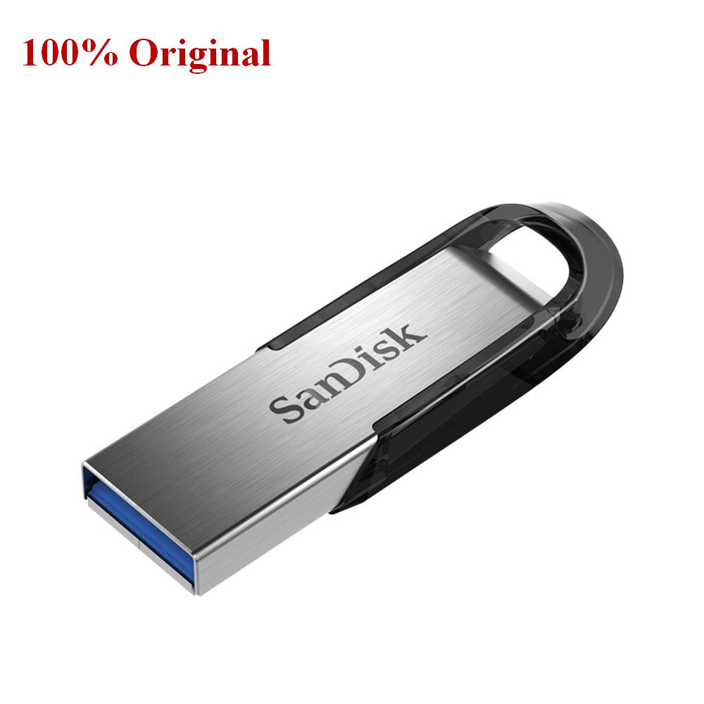 Sandisk USB 3.0 pendrive Original CZ73 Ultra Flair 32GB PEN DRIVE 64GB ...