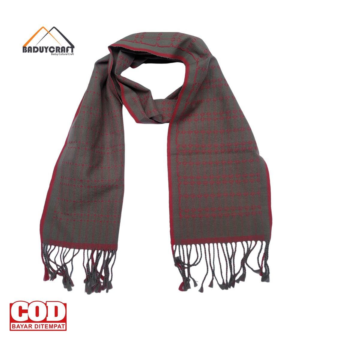 Syal Tenun Baduy Scarf tradisinoal kain etnik budaya indonesia | Lazada ...
