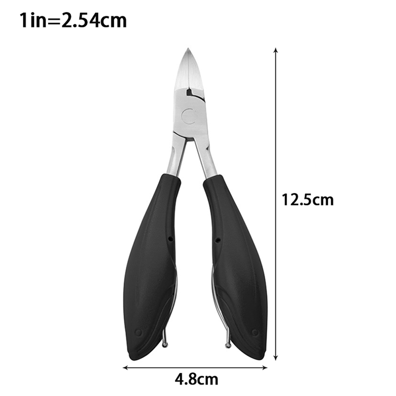 Toenail Clippers for Thick Ingrown Toe Nails Heavy Duty Precision Nail ...