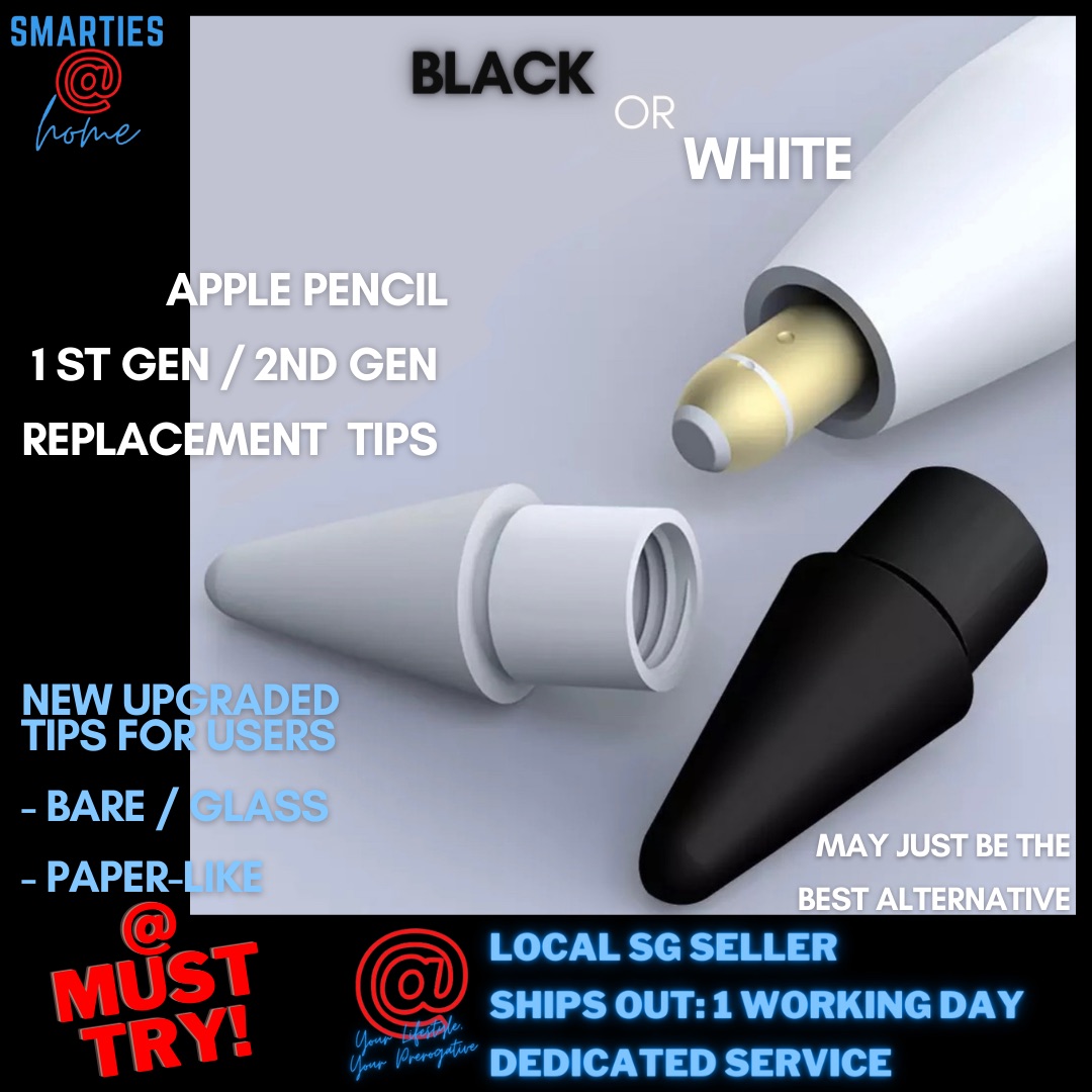 Replacement Stylus Nibs / Pencil Tips For Apple Pencil 1st Generation ...