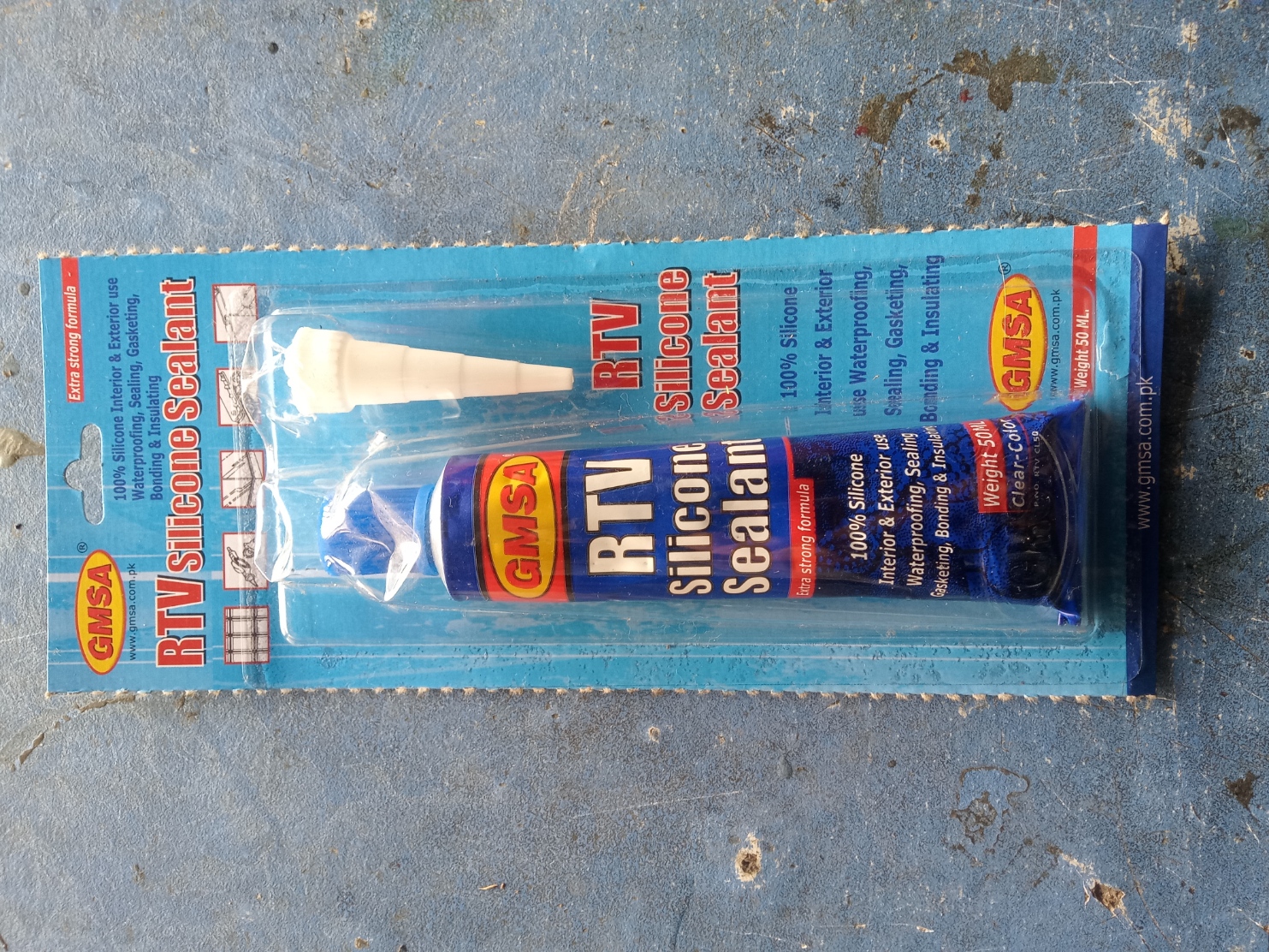 GMSA RTV Silicone Sealant 50ml Tube (Transparent) | Daraz.pk