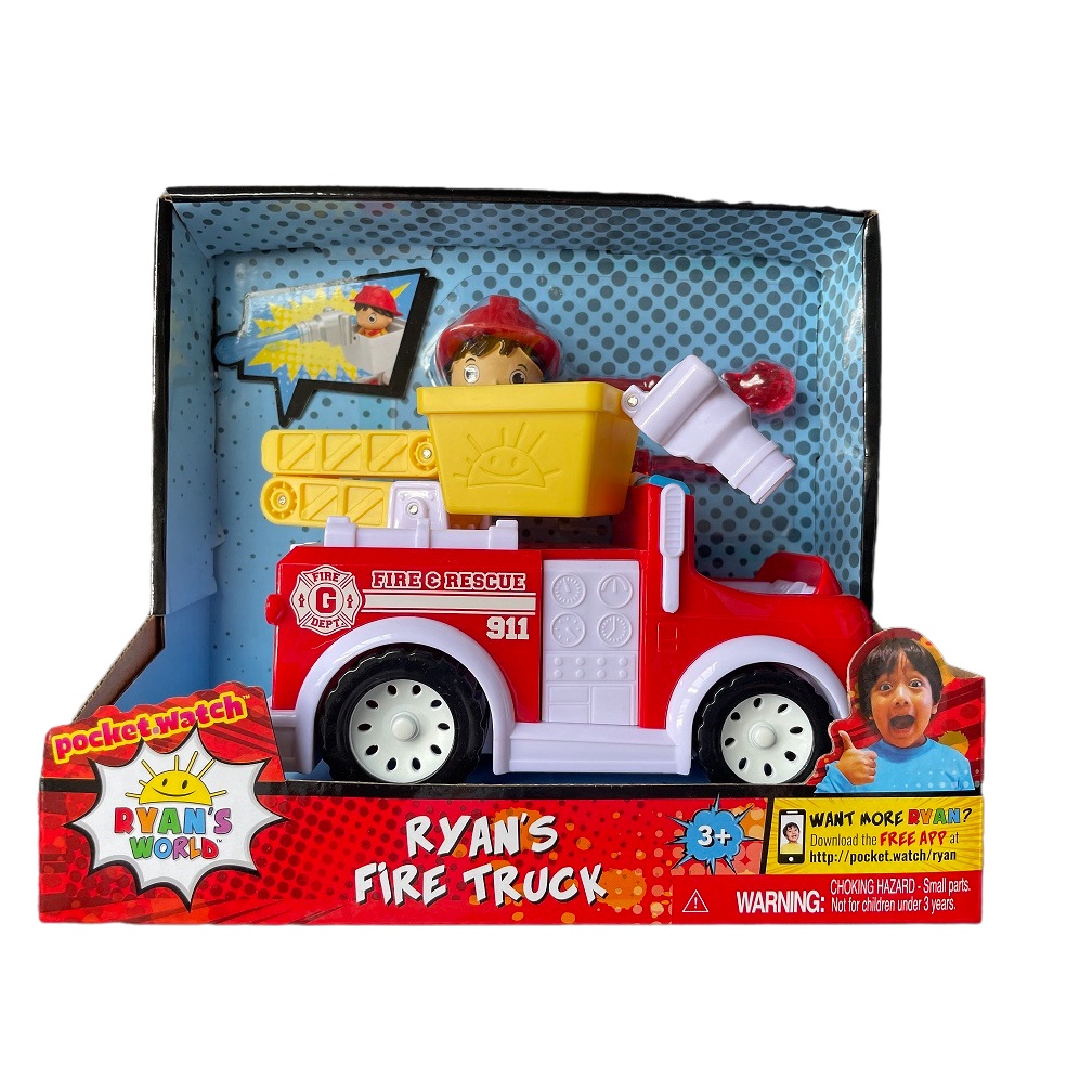 Ryan’s World Fire Truck To The Rescue Toys Vehicles | Lazada