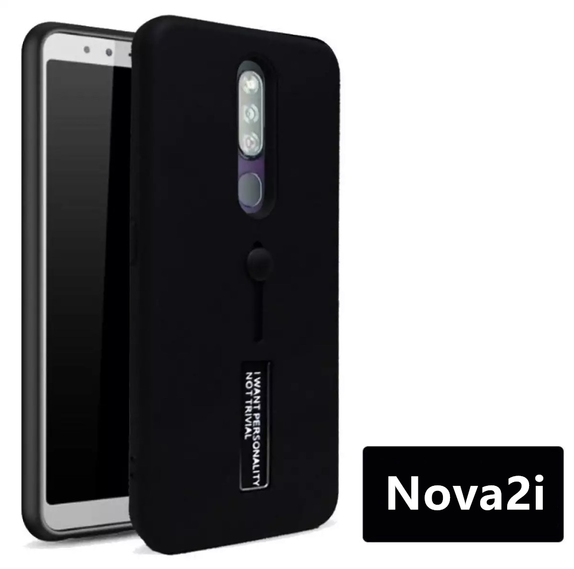 Case Huawei Nova2i เคสตั้งได้ เคส huawei Nova 2i เคสหัวเว่ย โนว่าทูไอ สายคล้องนิ้ว แหวน รุ่นใหม่ ...