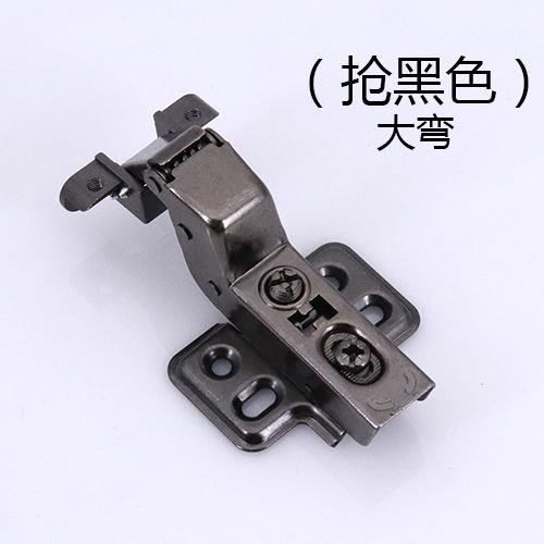 Aluminum frame cabinet door stainless steel hydraulic hinge glass ...