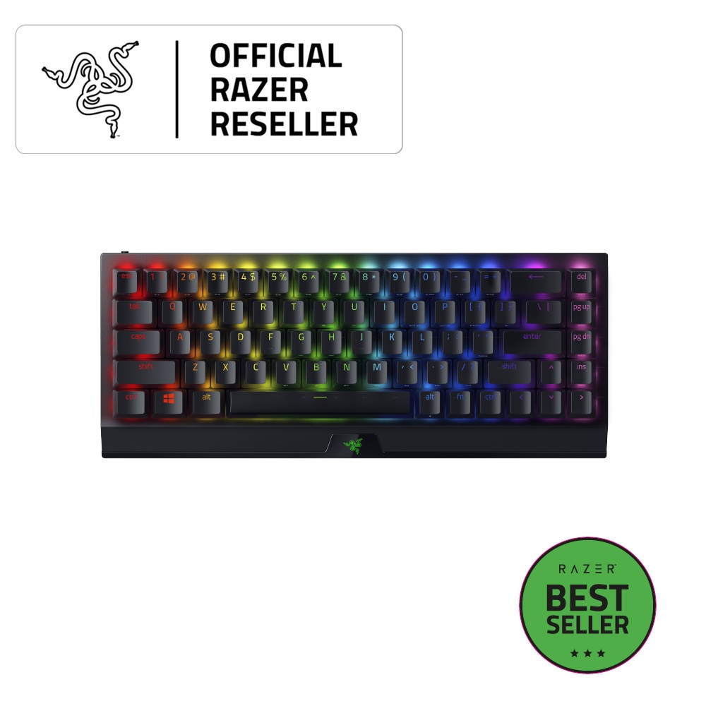 Razer BlackWidow V3 Mini HyperSpeed - 65% Wireless Mechanical Gaming ...