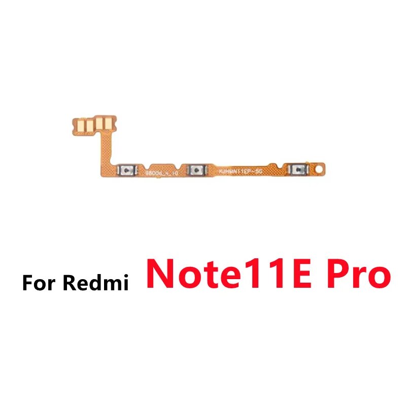 For Xiaomi Redmi Note 11 11S 11T 11E 4G 5G Pro Power Volume Button Flex ...
