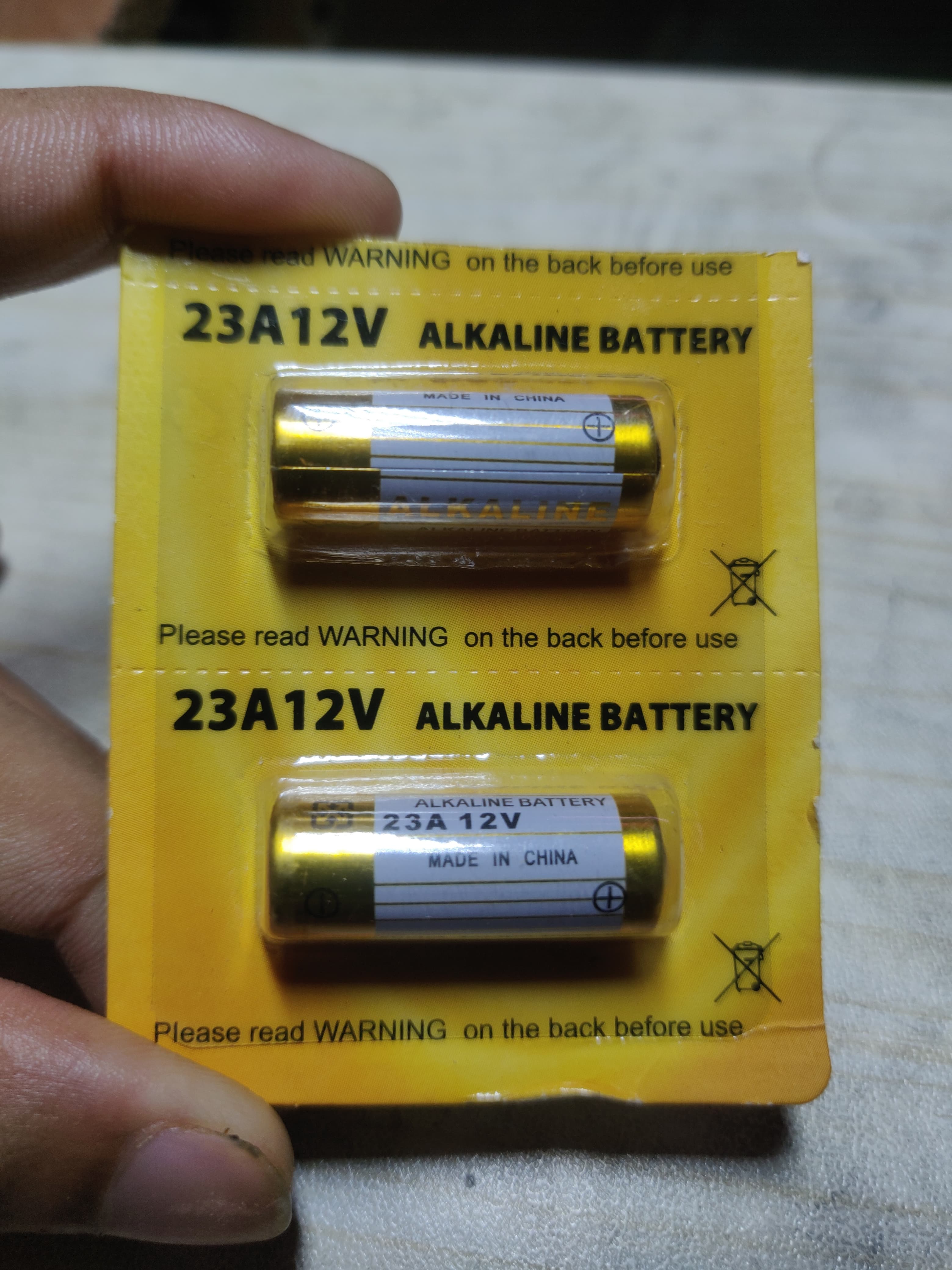 23a 12v Alkaline Battery Cells Mercury Free | Daraz.pk